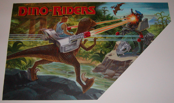 STA: Dino Riders: Original Artwork: Deinonychus "Valorian" Artwork