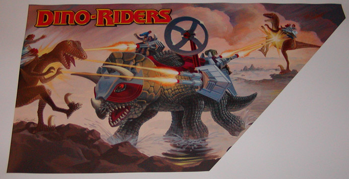 STA: Dino Riders: Original Artwork: Triceratops Artwork